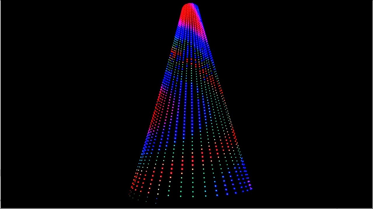 Xlights_Fabriquer un Mega-Tree - L'atelier de Mr.J